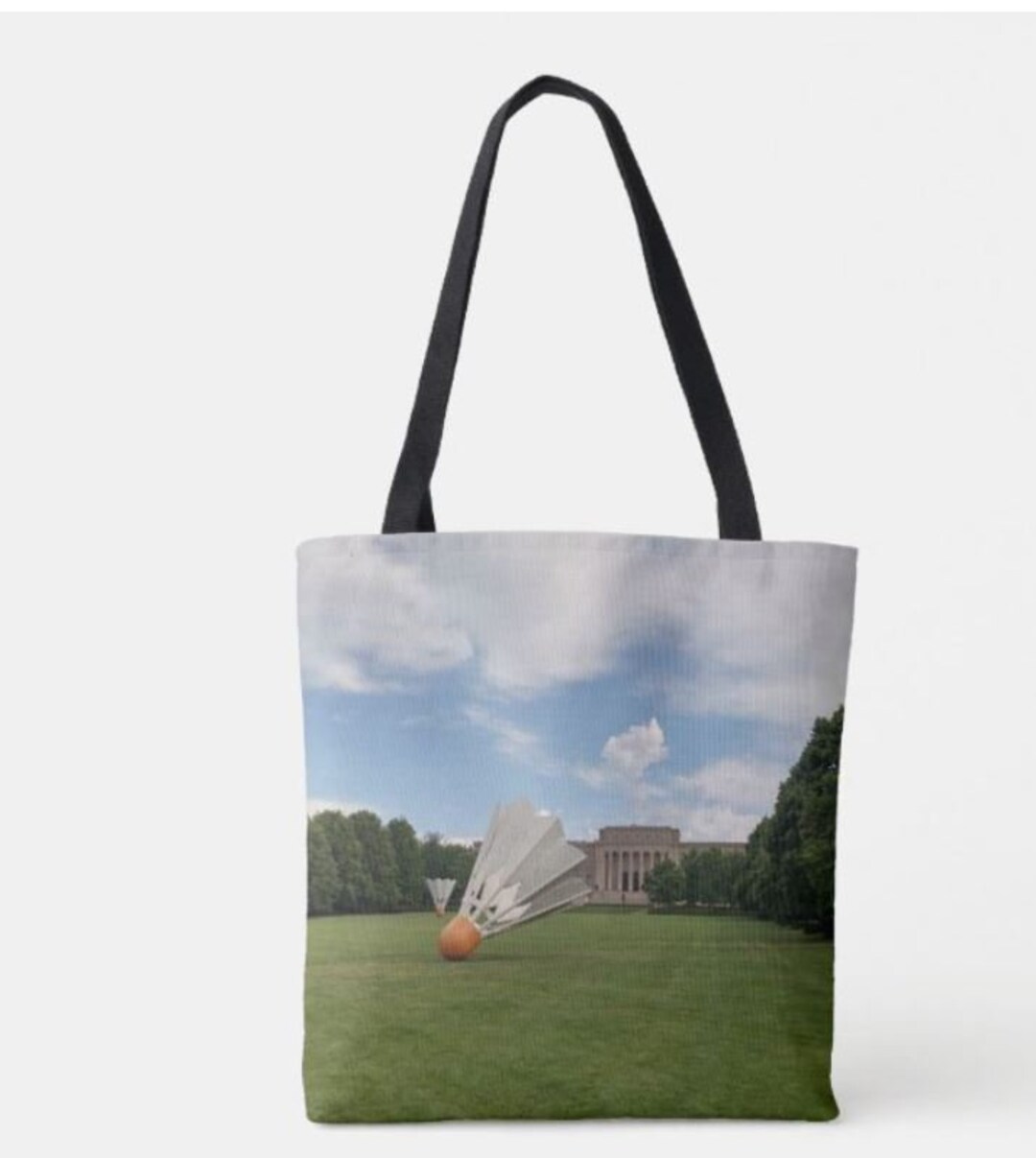 Nelson-atkins Shuttlecocks Tote Bag - Etsy