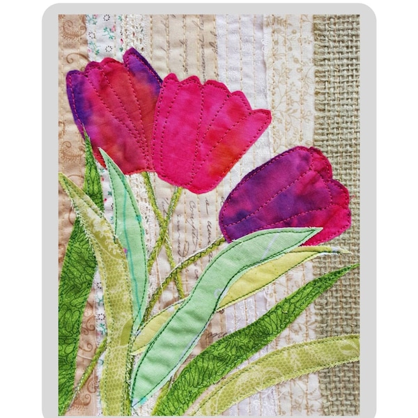 Tulip Quilt Pattern - Etsy