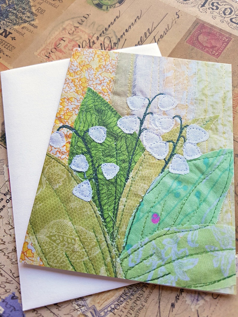 Floral Art Quilt Kit Lily of the Valley Pattern / Kit Do It - Etsy