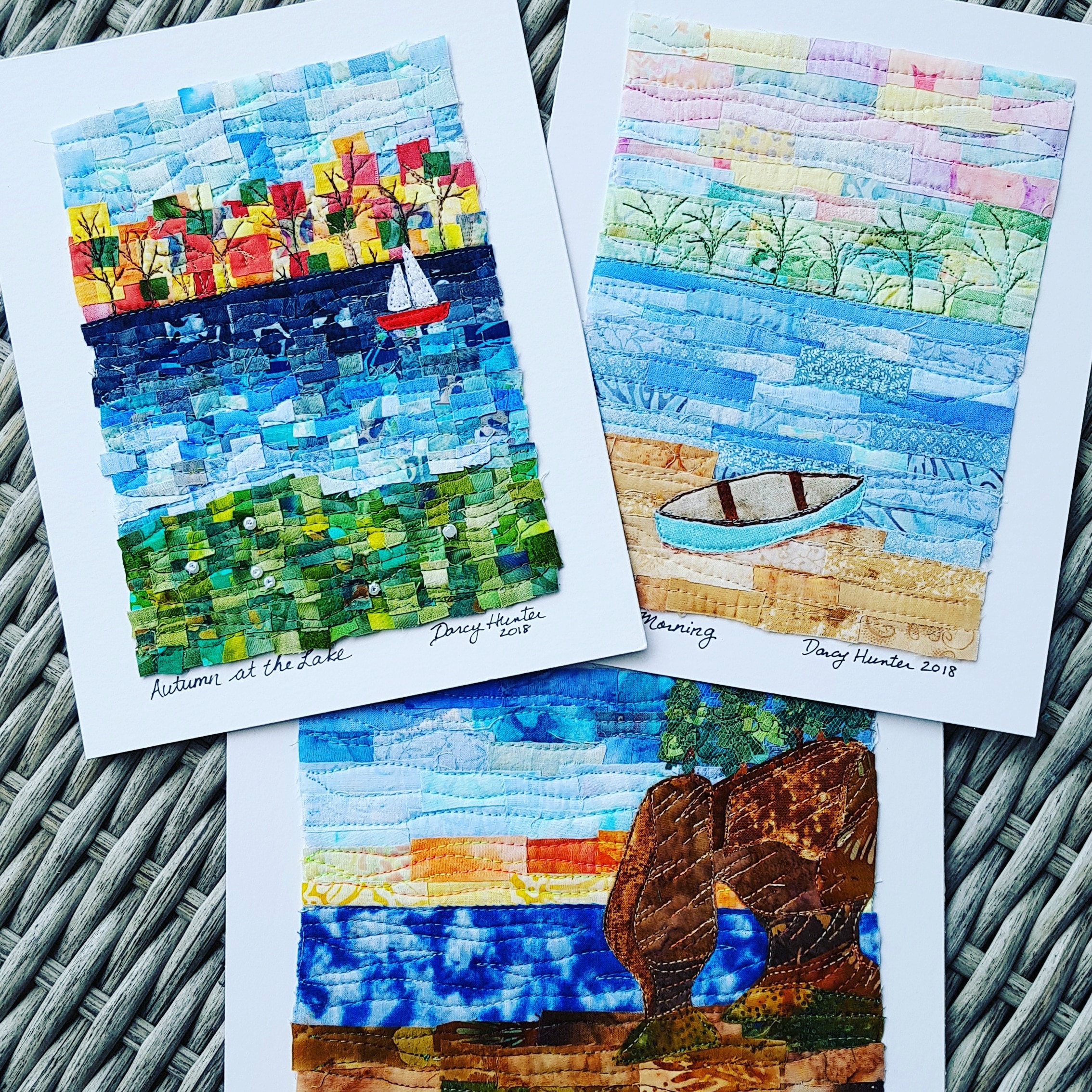 PDF Art QUILT PATTERN Tranquil Morning / Quilt Pattern / - Etsy