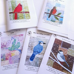 PDF Art QUILT PATTERN Blue Jay / Bird Quilt Pattern / Quilting | Etsy