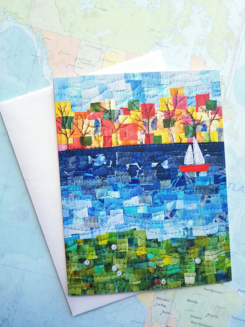 4 Note Cards / Art Print Cards / Blank Cards With Envelopes / | Etsy