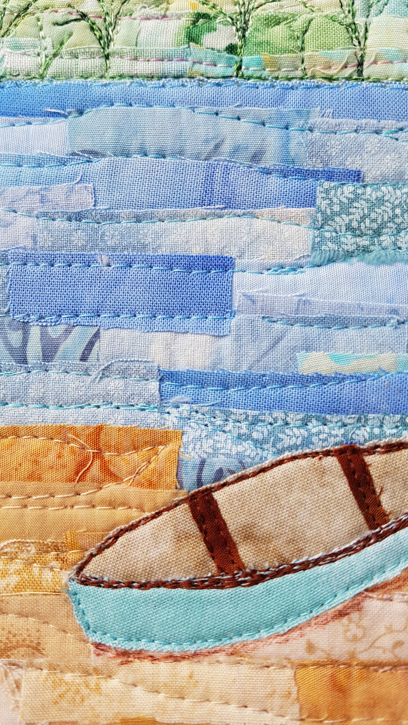 PDF Art QUILT PATTERN Tranquil Morning / Quilt Pattern / | Etsy