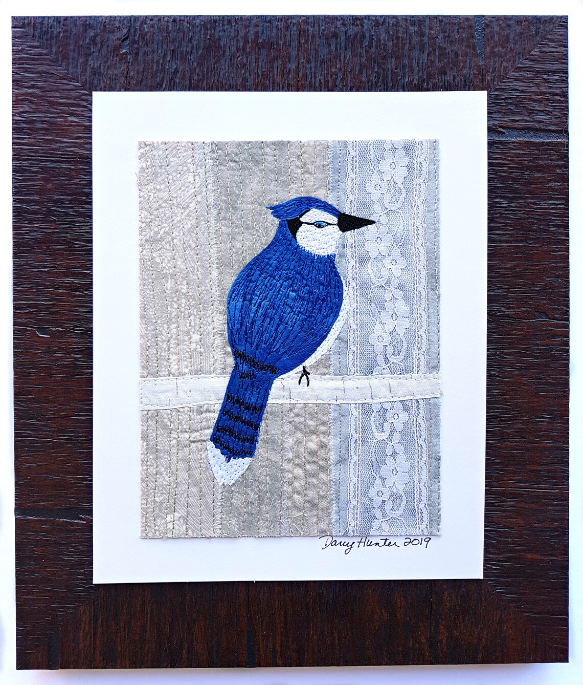 PDF Art QUILT PATTERN Blue Jay / Bird Quilt Pattern / Quilting | Etsy