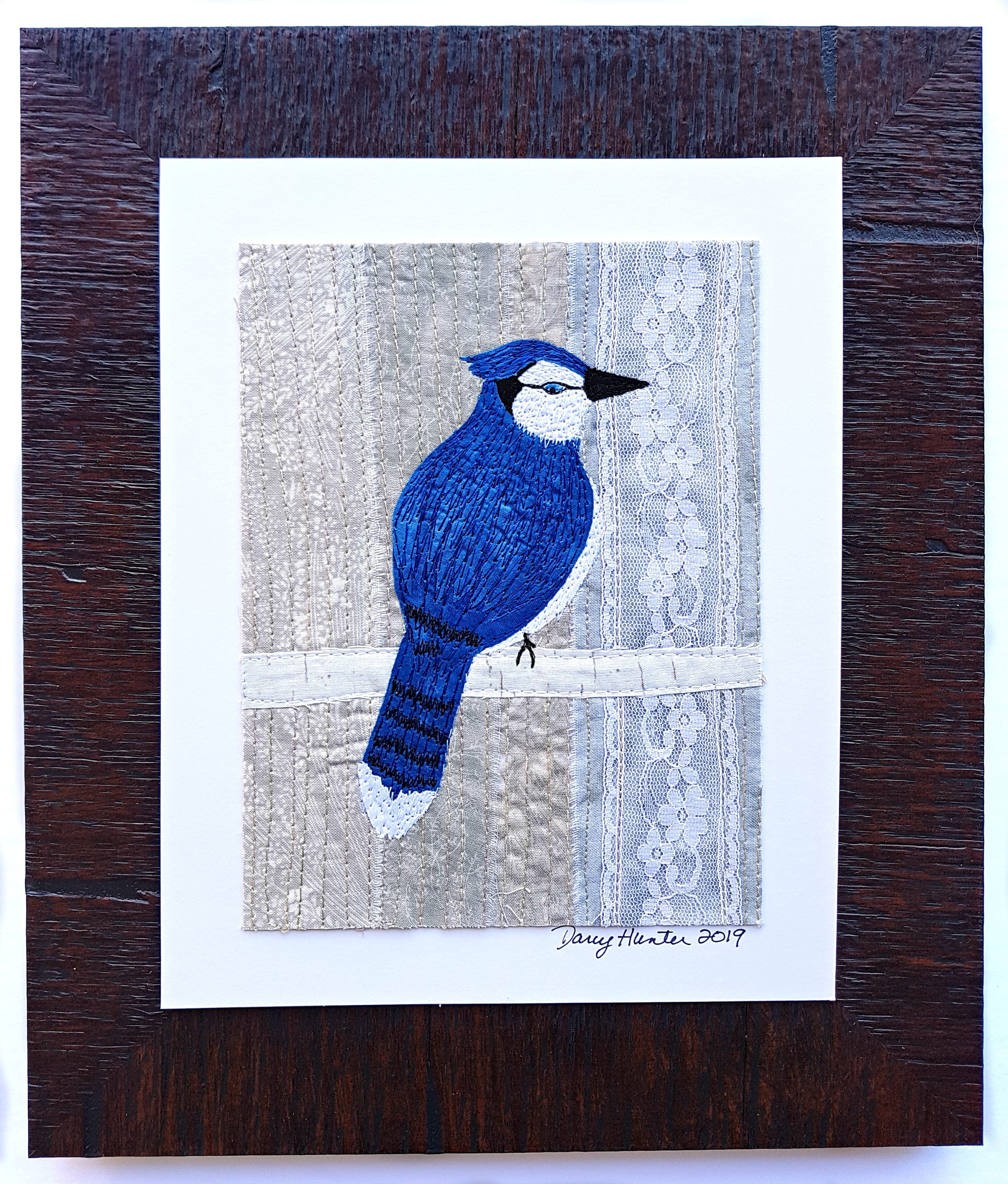 PDF Art QUILT PATTERN Blue Jay / Bird Quilt Pattern / Quilting | Etsy