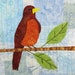 PDF Art QUILT PATTERN Robin / Bird Quilt Pattern / Gifts for Quilters ...