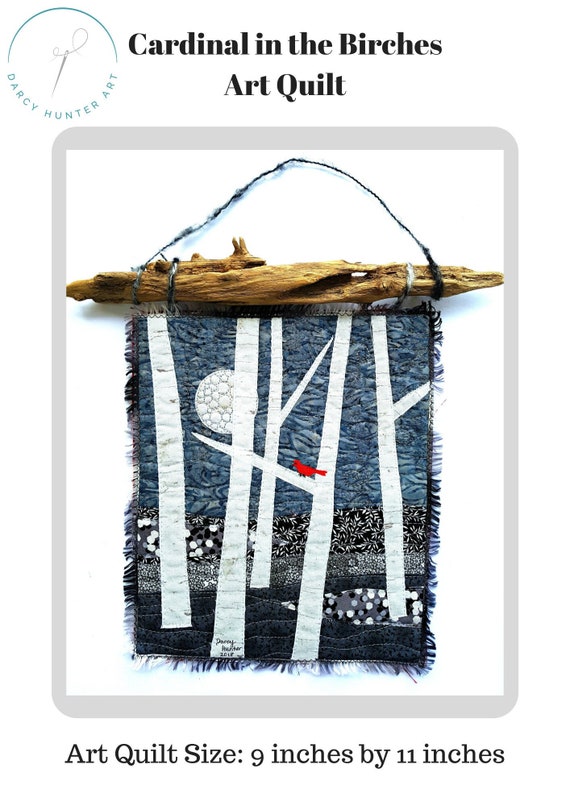 PDF Cardinal in the Birches QUILT PATTERN / Quilt Pattern / | Etsy