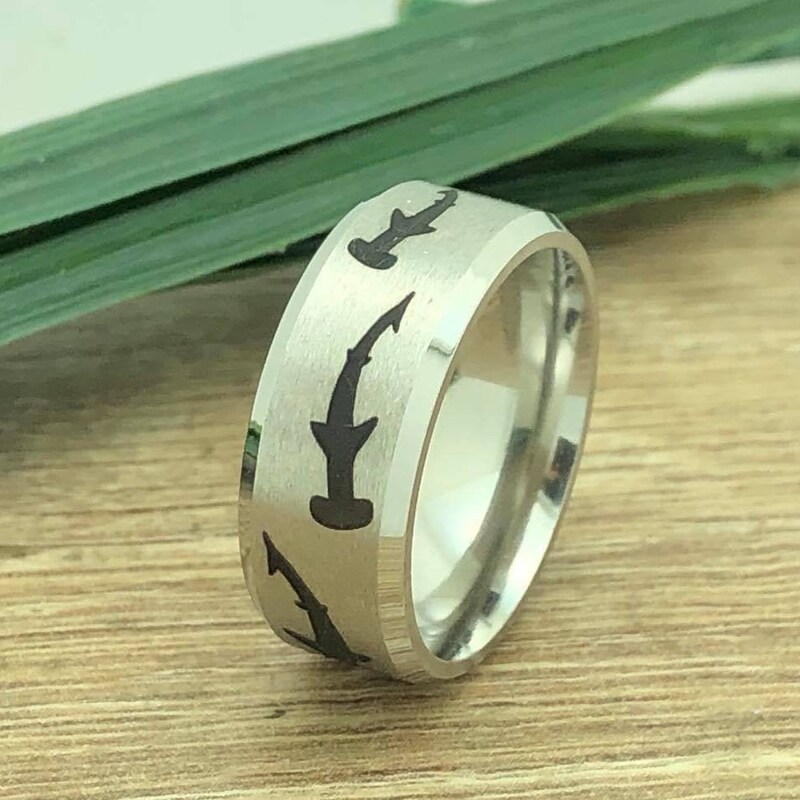 Shark Ring - Etsy