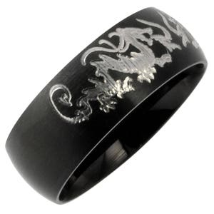 Dragon Ring, Personalize Custom Engrave Stainless Steel Ring With ...