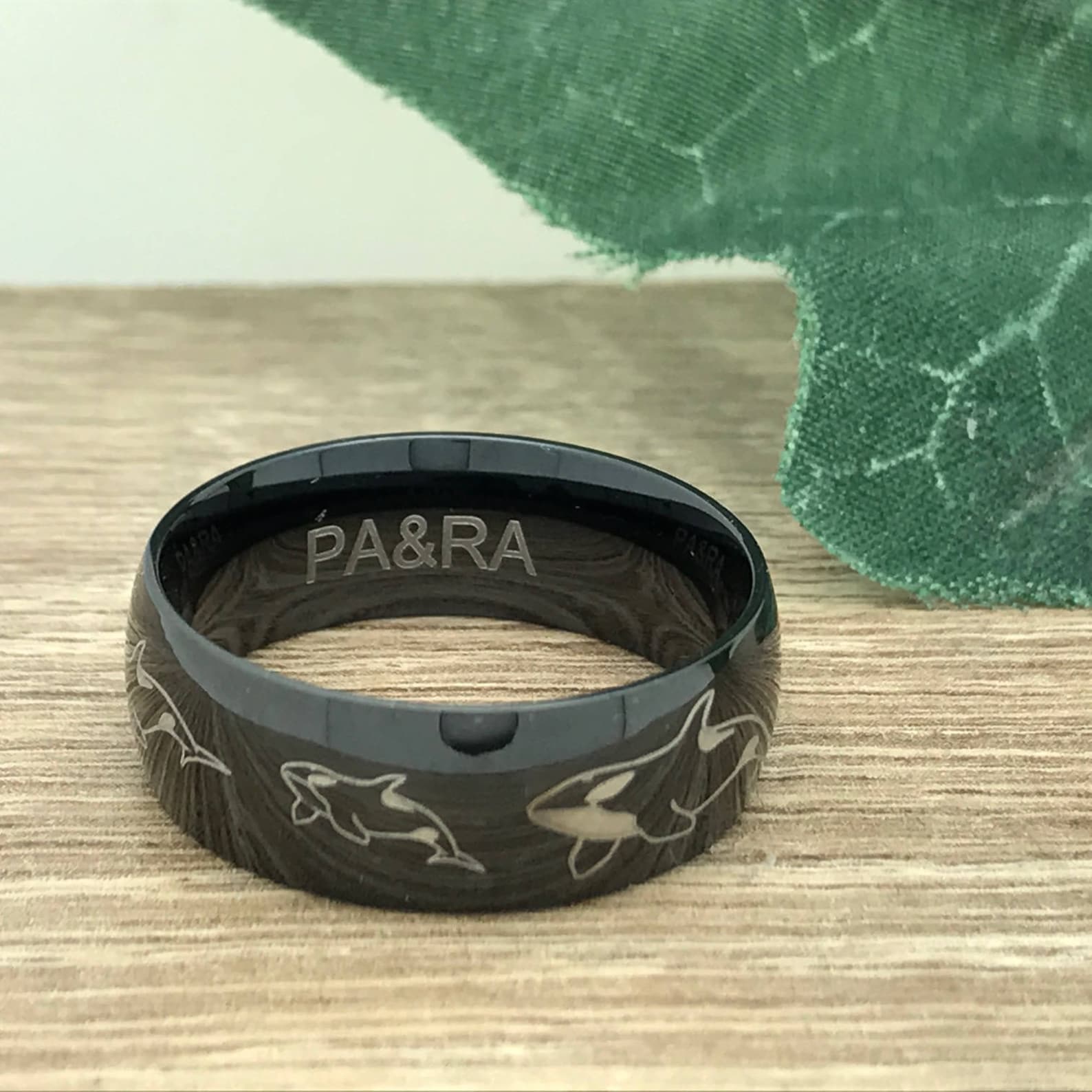 Orca Ring Personalize Custom Engrave Stainless Steel Ring - Etsy