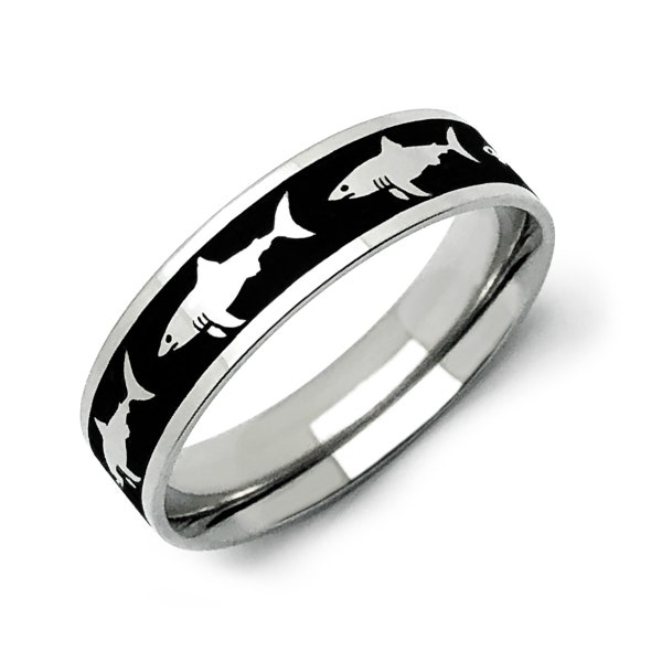 Shark Ring - Etsy