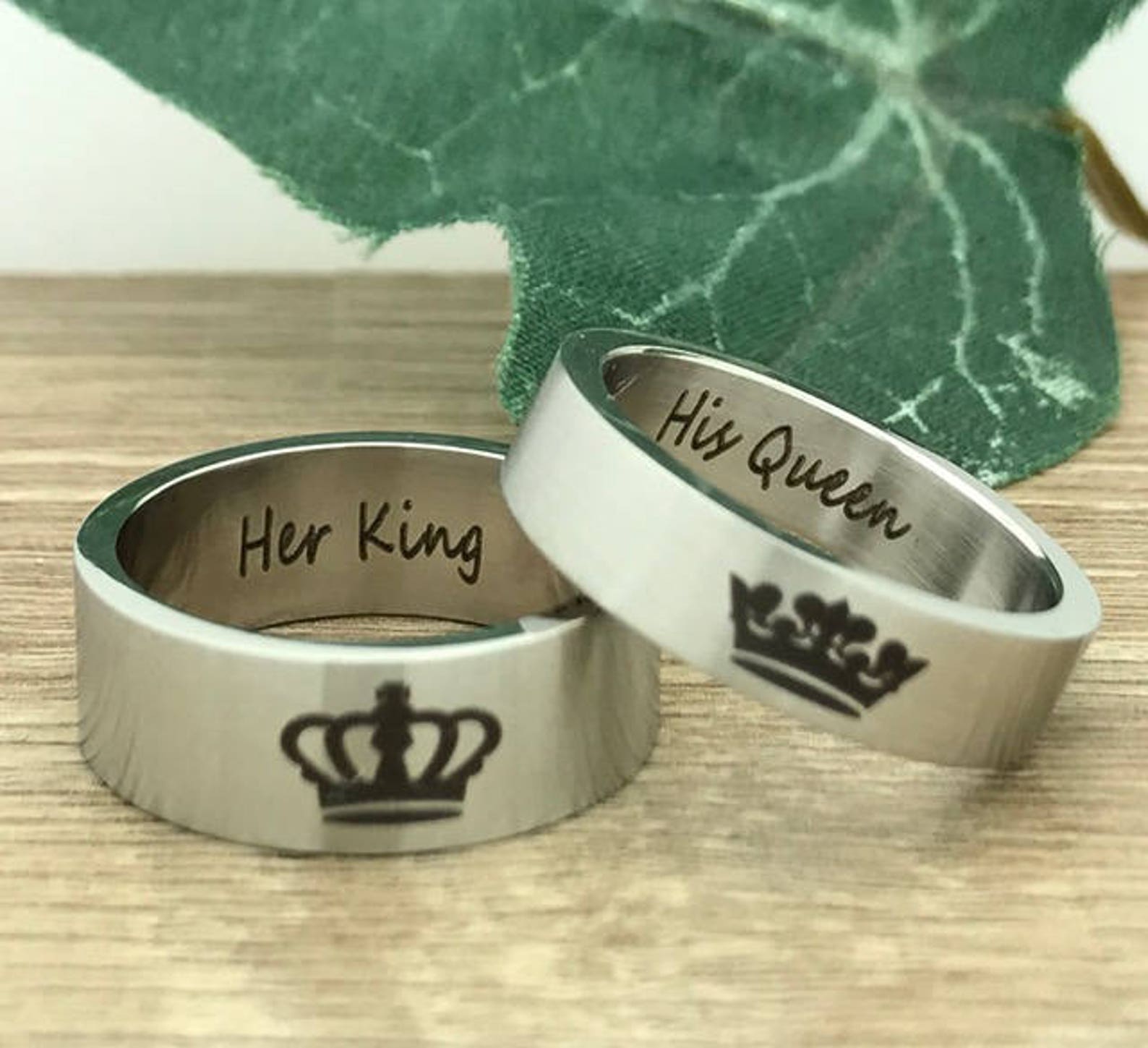 Personalize Rings Engraved RingsStainless Steel RingSilver | Etsy