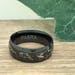 Orca Ring Personalize Custom Engrave Tungsten Ring Black - Etsy