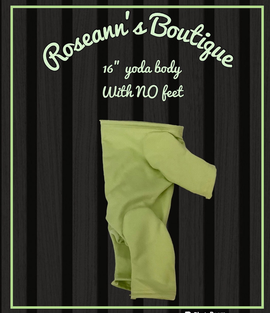 16” Yoda Body - Etsy