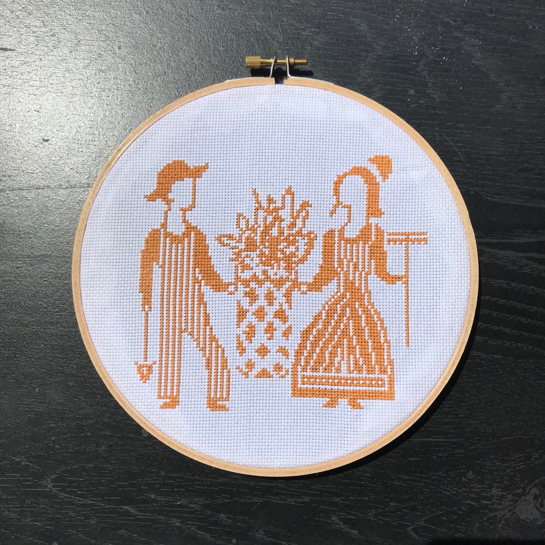 Pyrex Butterprint Cross Stitch Pattern PDF - Etsy