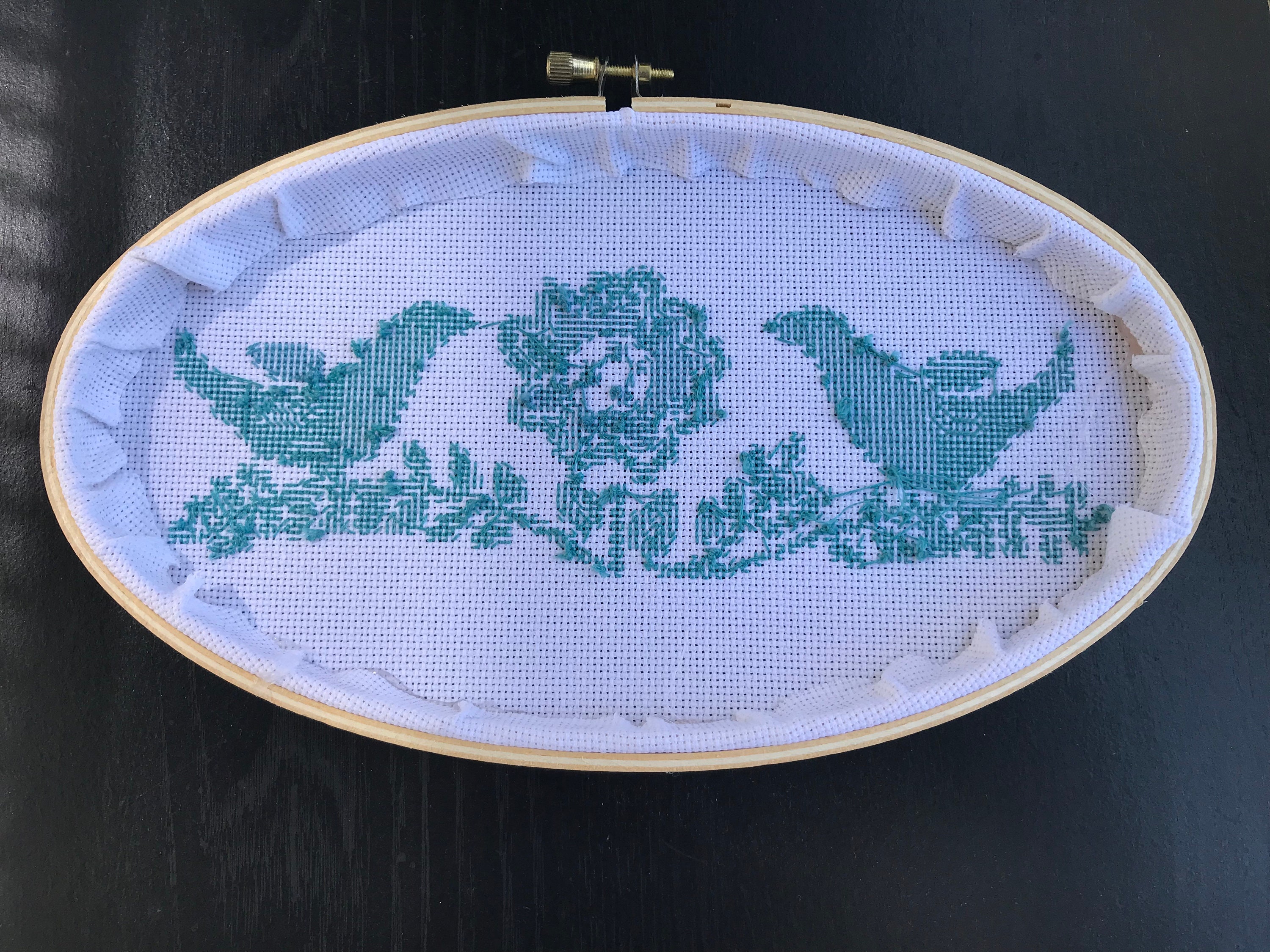 Pyrex Bluebird Cross Stitch Pattern PDF - Etsy