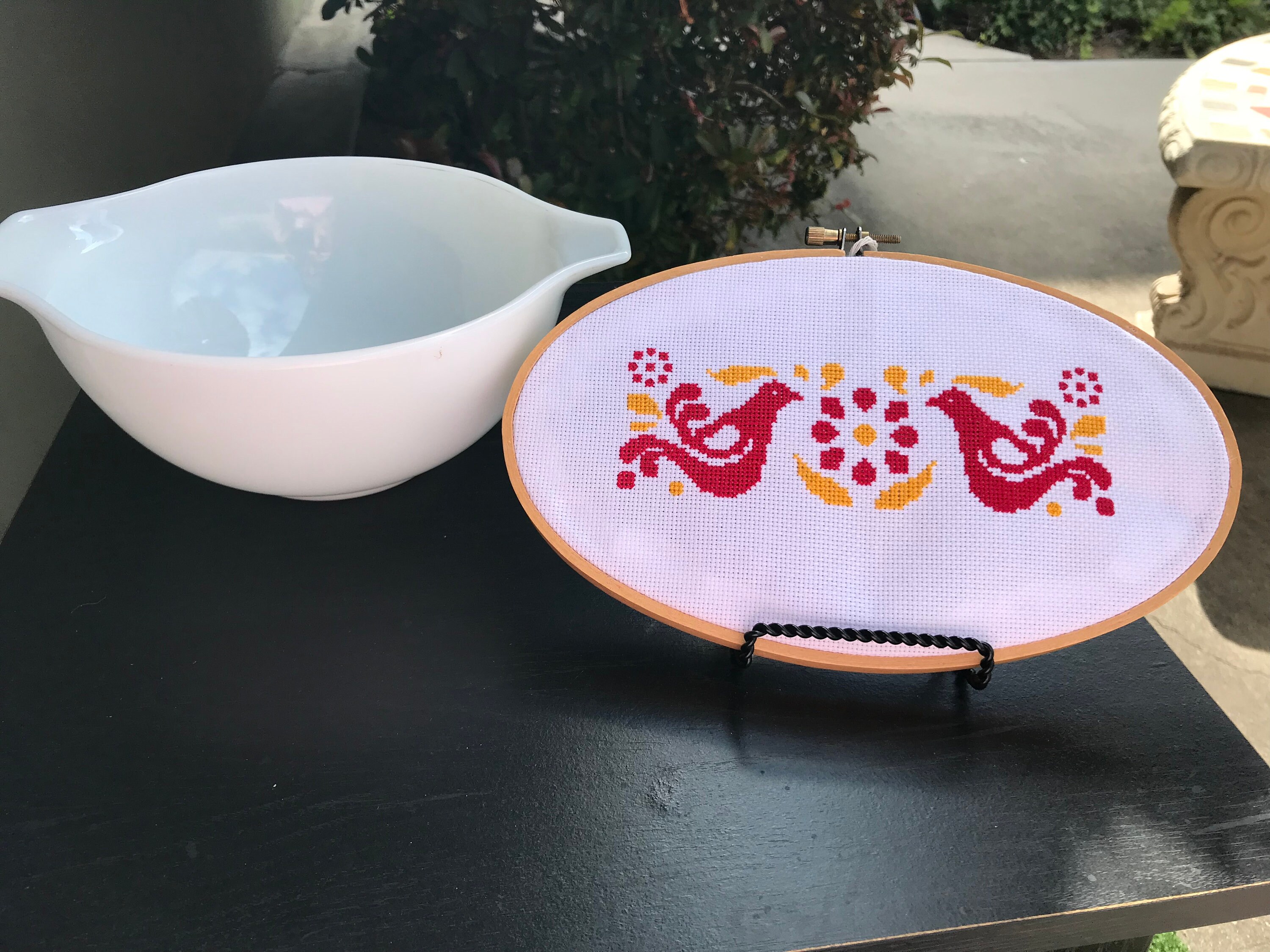 Pyrex Friendship Cross Stitch Pattern PDF - Etsy
