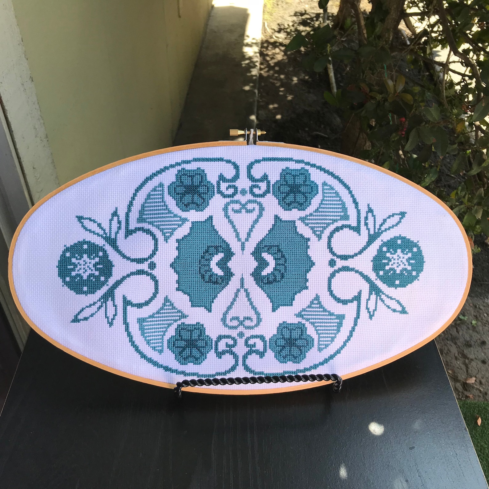 Pyrex Horizon Blue Cross Stitch Pattern PDF - Etsy