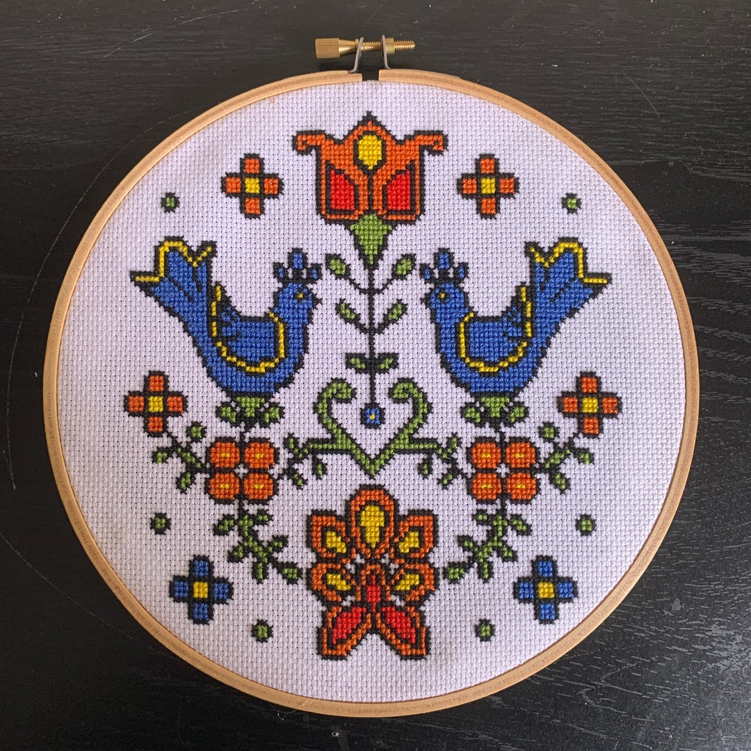 Pyrex Country Festival Cross Stitch Pattern PDF - Etsy