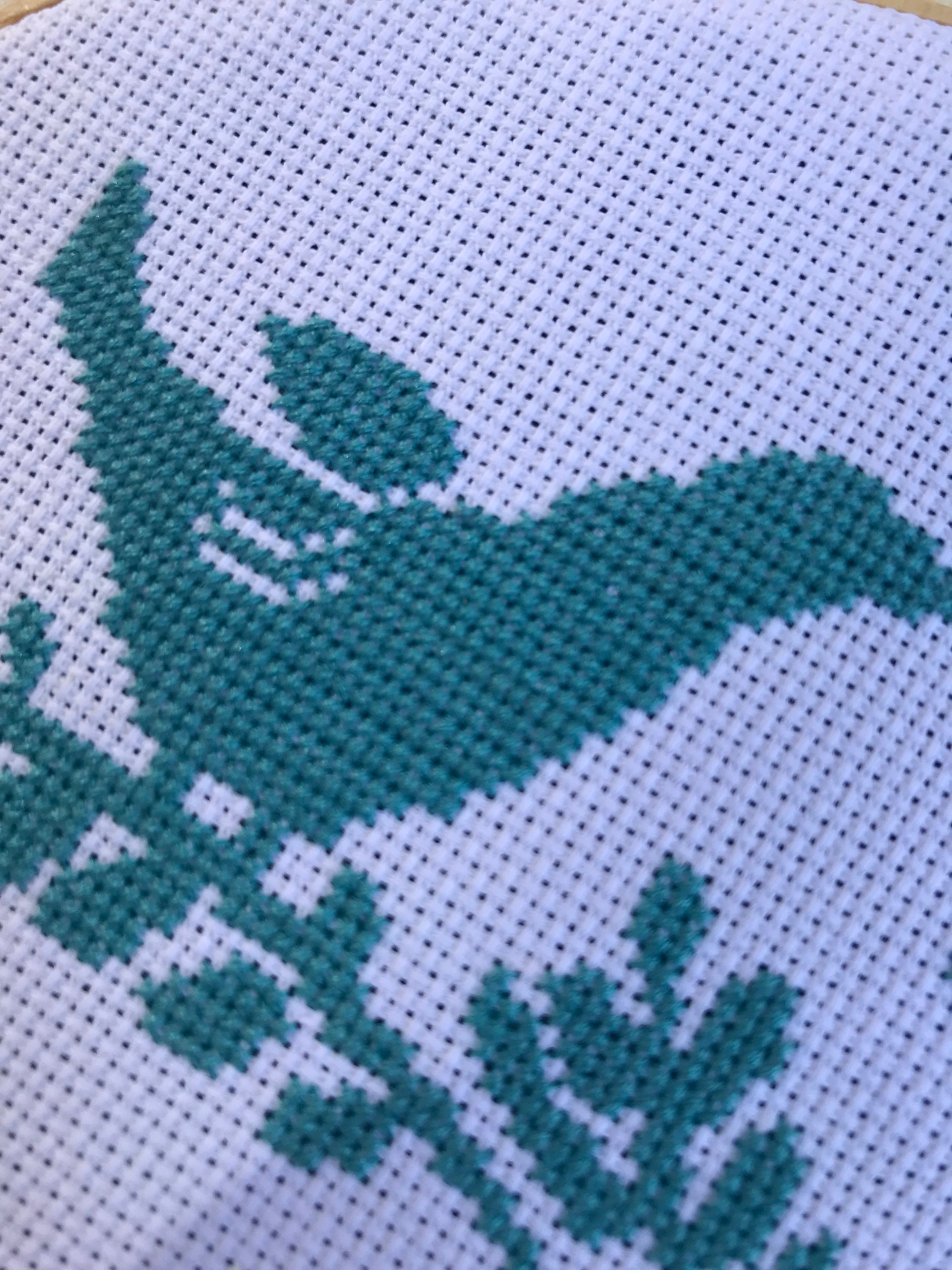 Pyrex Bluebird Cross Stitch Pattern PDF - Etsy