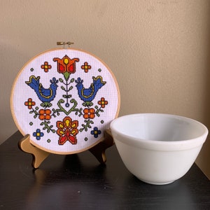 Pyrex Country Festival Cross Stitch Pattern PDF - Etsy