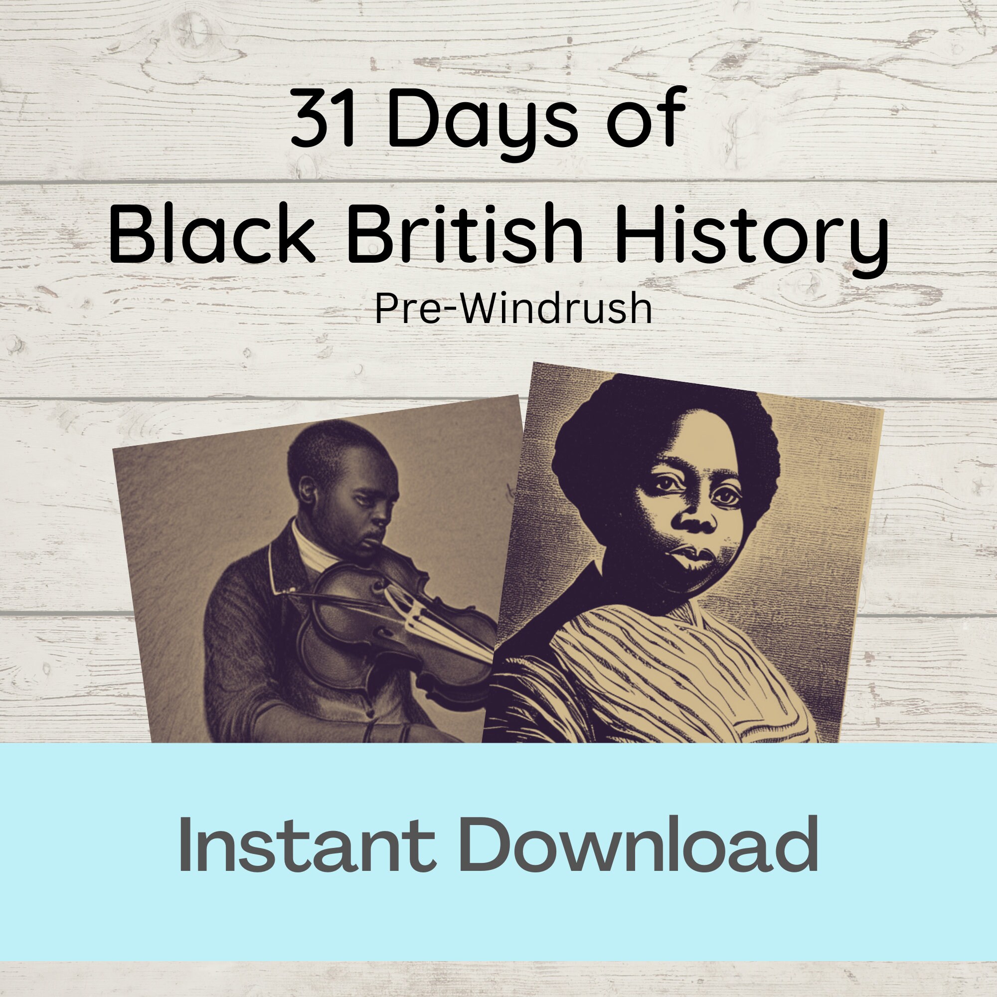 31 Days Black British History Facts Cards Printable Black - Etsy