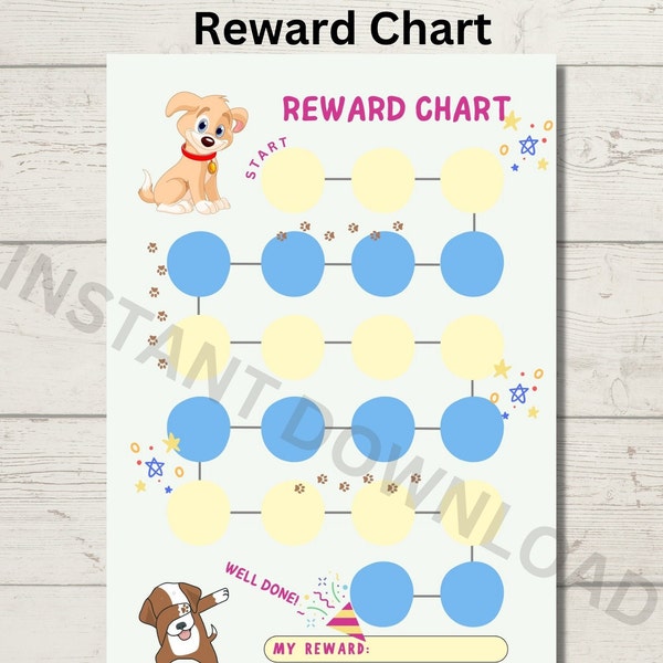 Reward Chart - Etsy