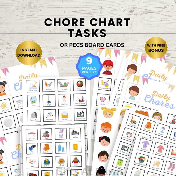 Printable Pecs - Etsy