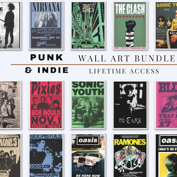 Punk Posters - Etsy