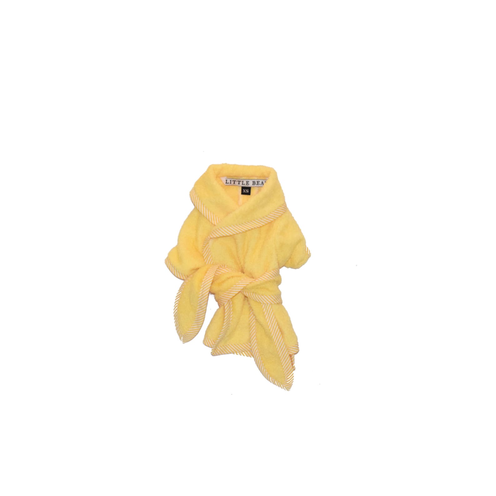 The Dog Bathrobe - Yellow Terry Cloth - Etsy