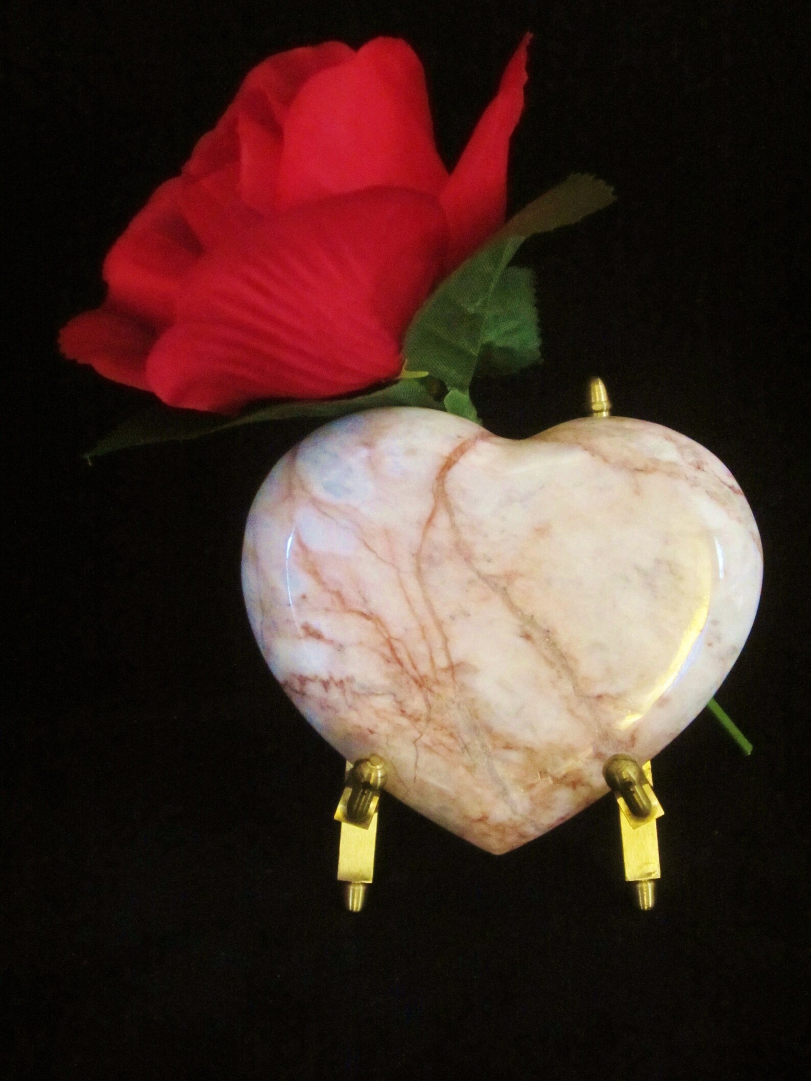 Heart-shaped Marble Paperweight for Your Office Desk. | Etsy