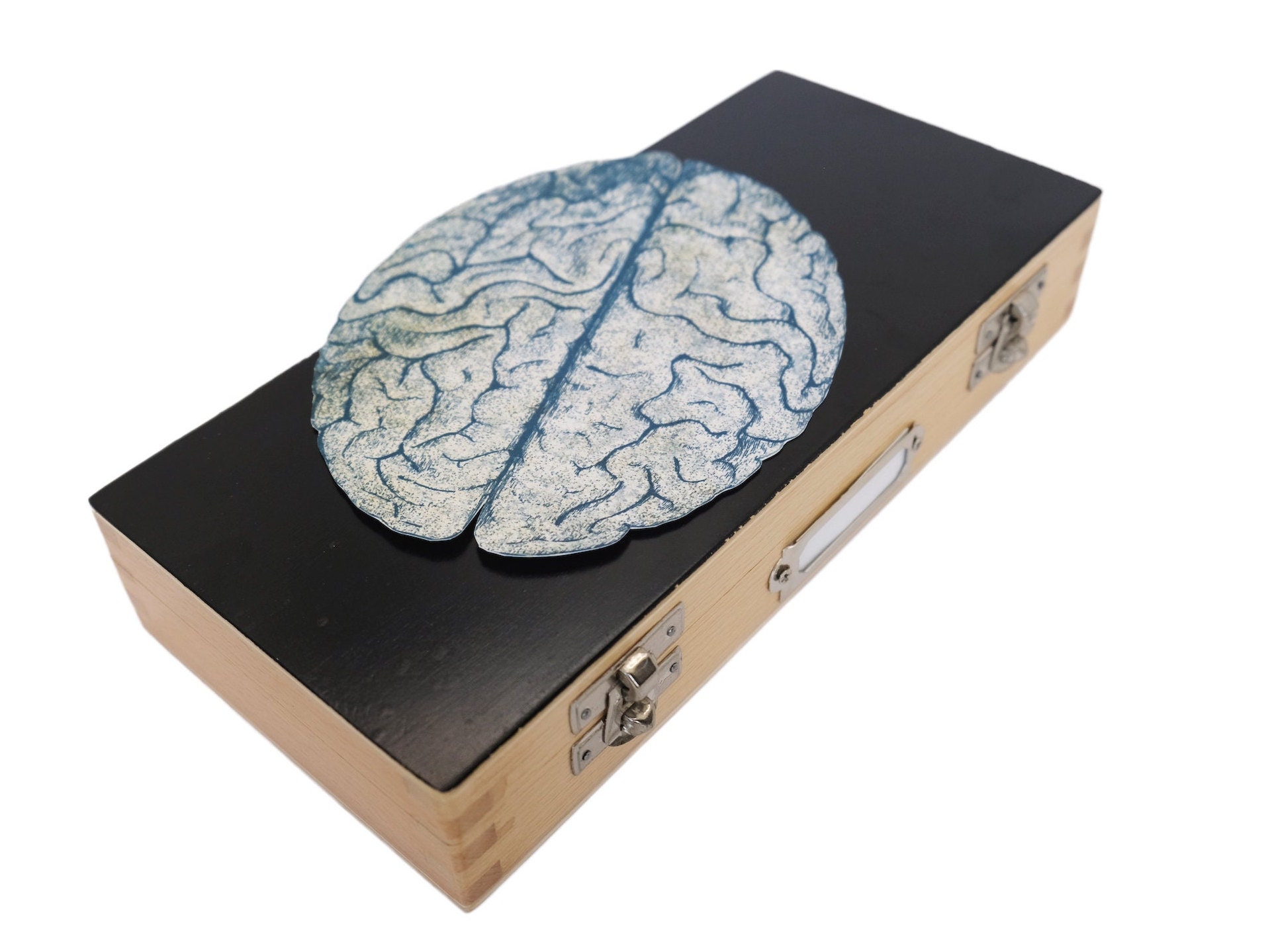 Neuropathology Brain Microscope Slide Box Gift for - Etsy