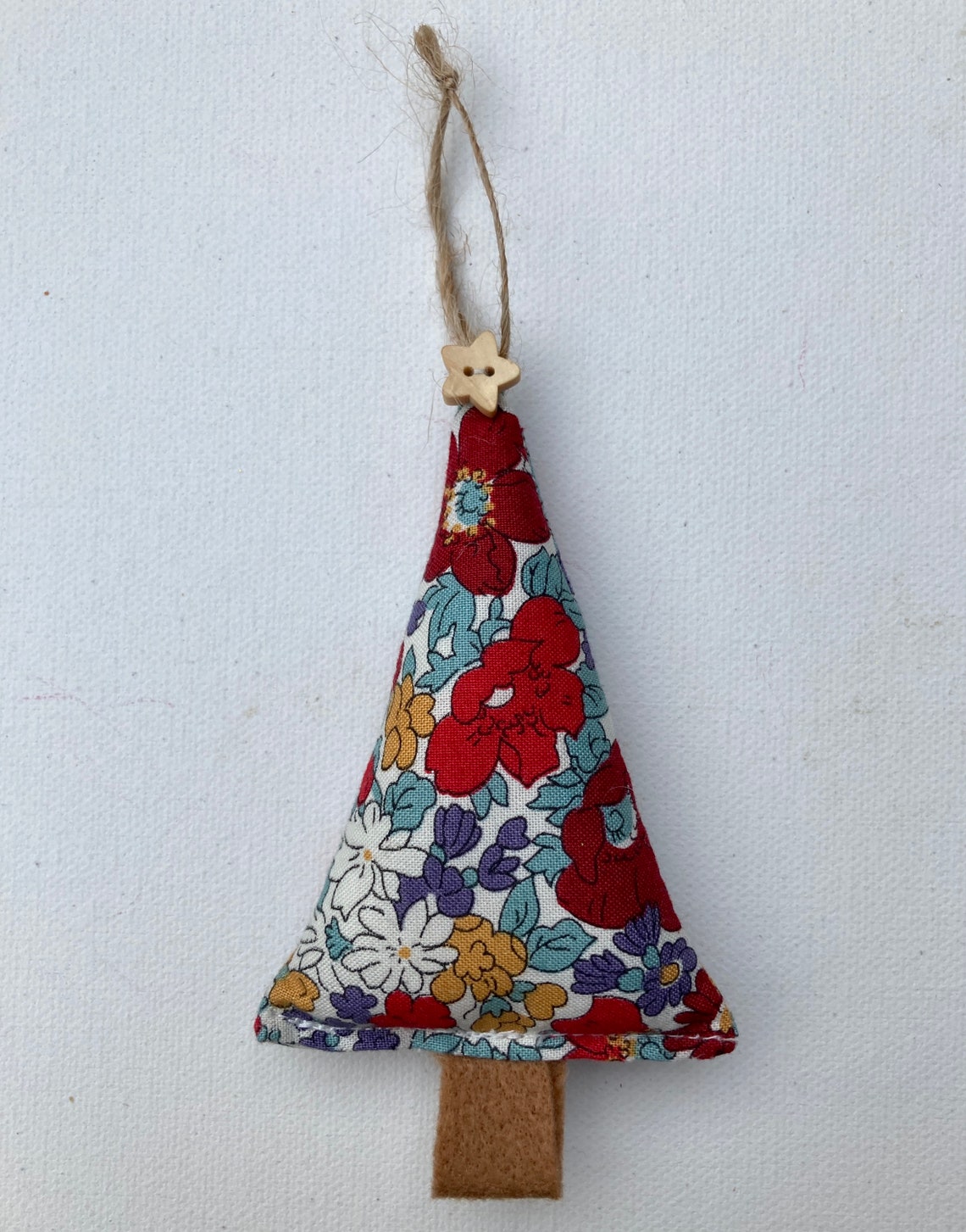 Liberty London Christmas Decorations / Set of 3 Christmas Tree ...