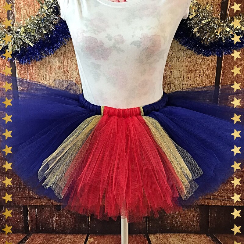 Captain America Tutu - Etsy