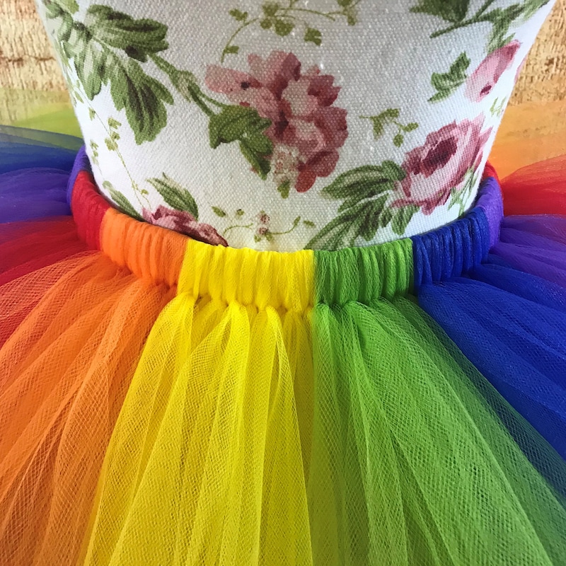 Rainbow Petticoat - Etsy
