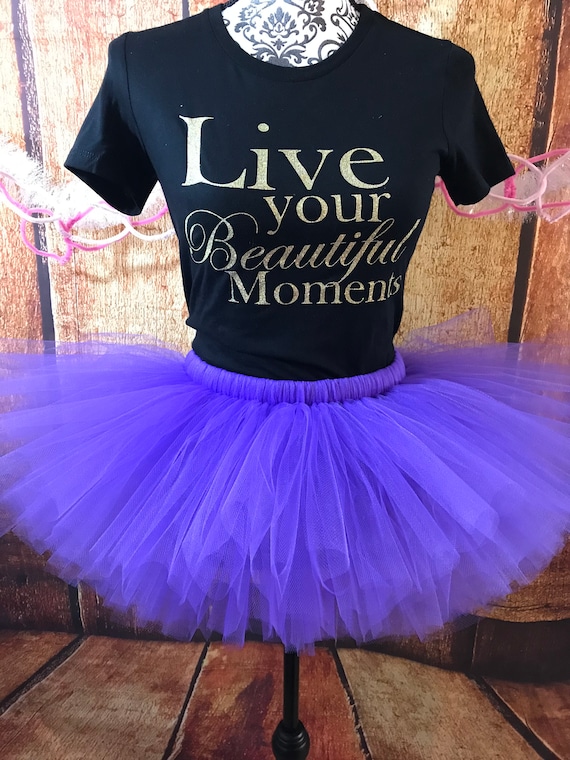 Purple tutu purple running tutu princess tutu women's | Etsy