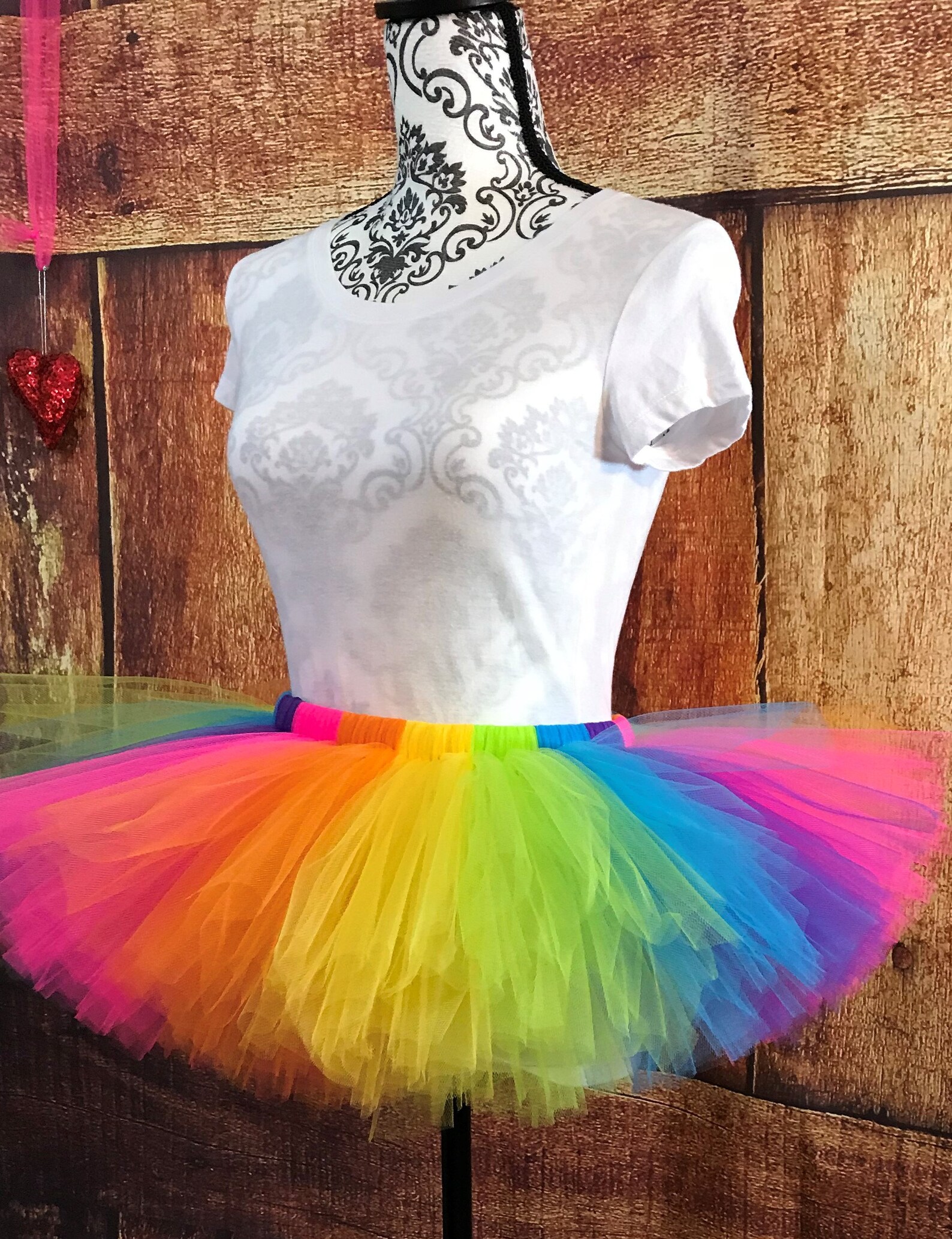12 Neon Rainbow Tutu Ready to Ship Unicorn Tutu Neon - Etsy