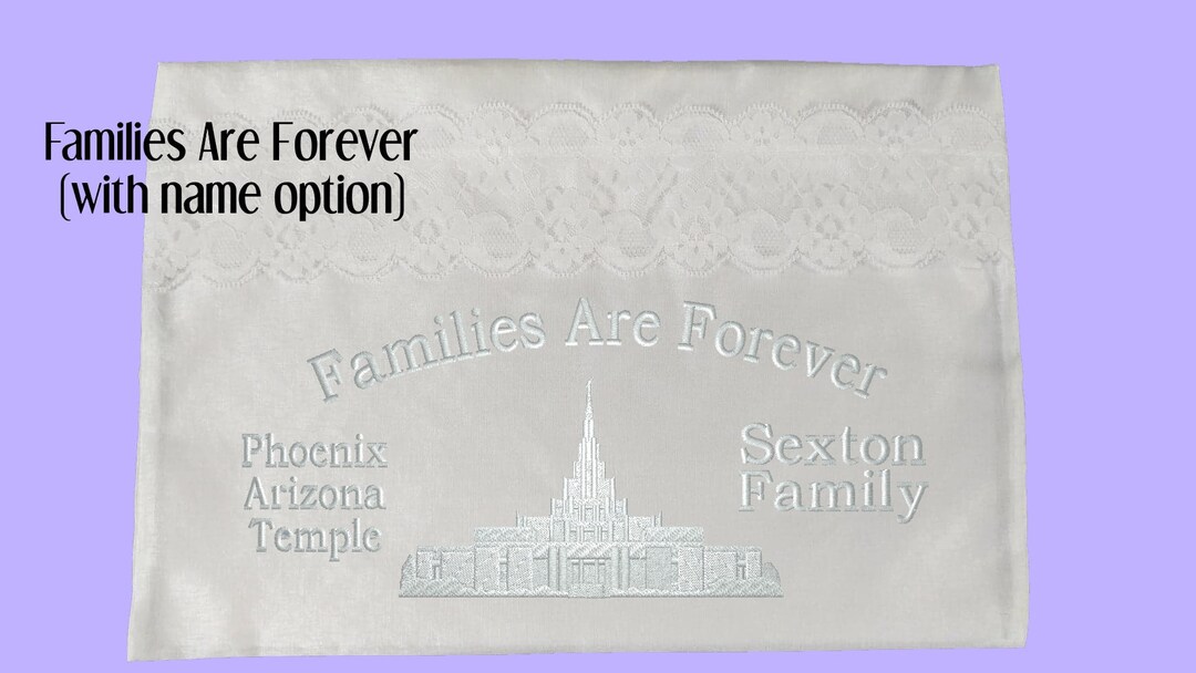 Richmond Virginia Embroidered LDS Temple Envelope - Etsy