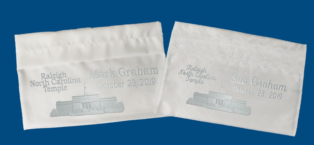 Raleigh North Carolina Embroidered LDS Temple Envelope - Etsy