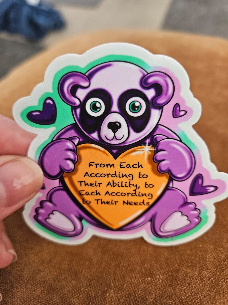Comrade Bear Sticker - Etsy