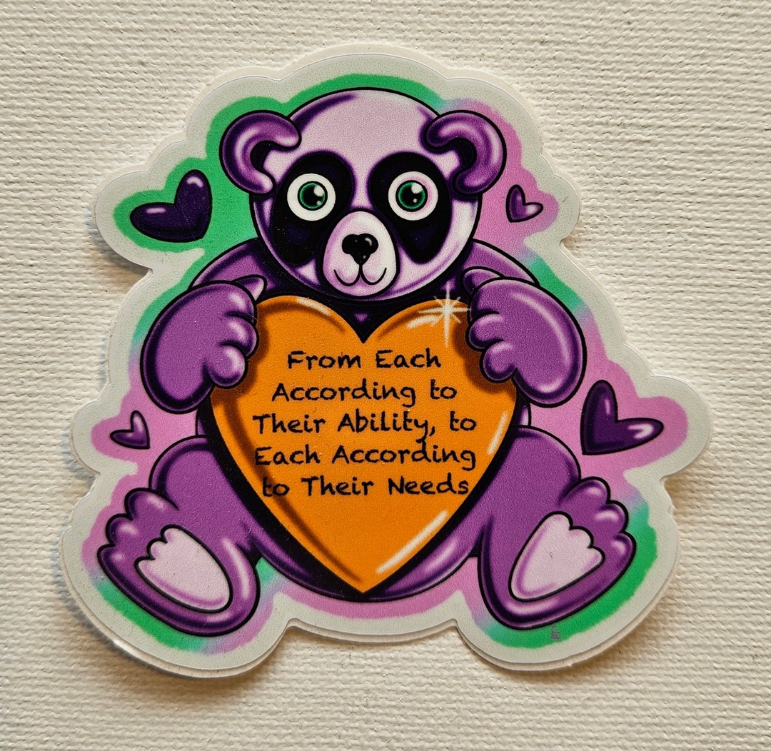 Comrade Bear Sticker - Etsy