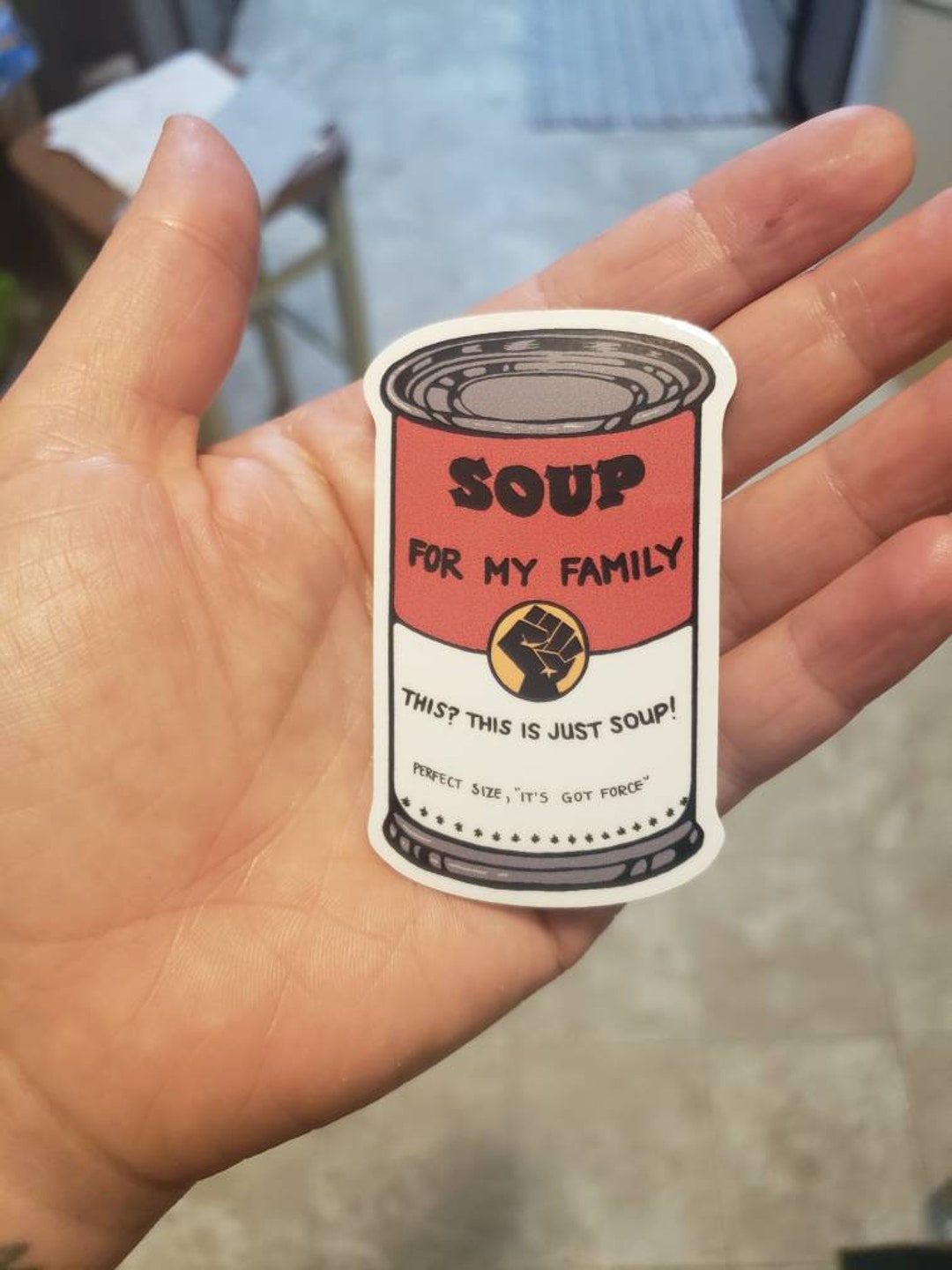 Soup for My Family Sticker - Etsy
