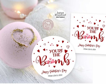 You're the BOMB Printable Gift Tag Instant Download - Etsy