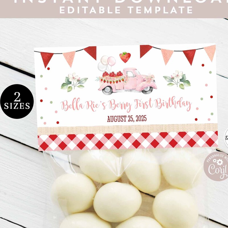 Goodie Bag Topper - Etsy