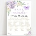 Purple Gold Butterfly Baby Animals Game Printable Virtual Butterfly ...