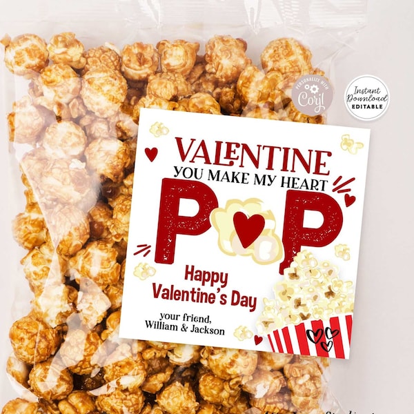 Valentine Favor Tags - Etsy