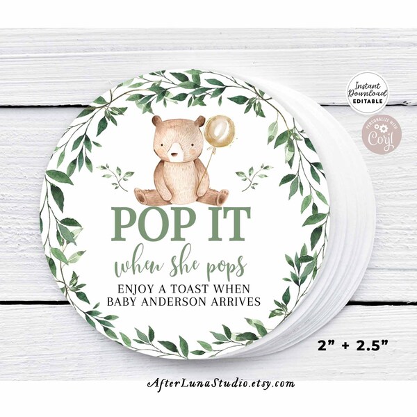 Pop It When She Pops Tags - Etsy