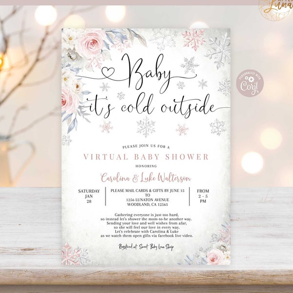 Virtual Baby Shower Powerpoint - Etsy