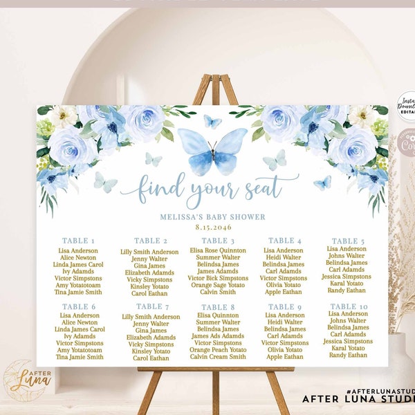 Birthday Chart - Etsy