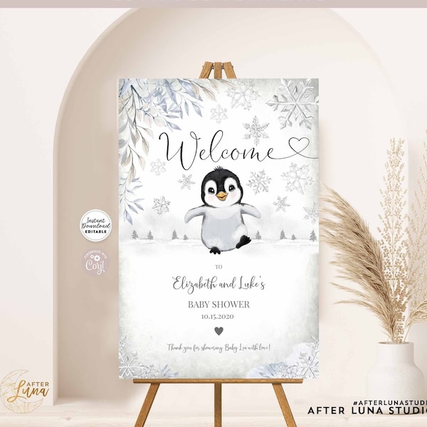 Penguin Baby Shower - Etsy